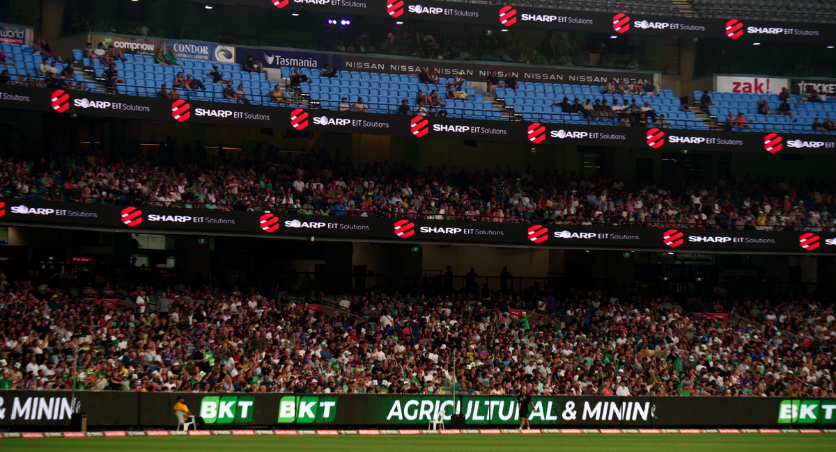 Sharp EIT Powers AFL Stadium LED Upgrades - Over 3.5km Supplied - Sharp EIT Solutions