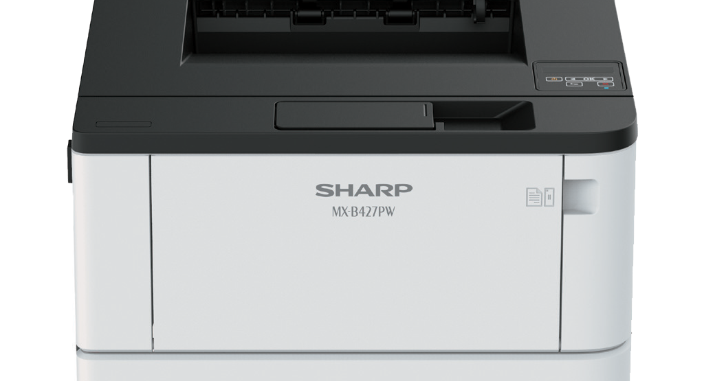 Sharp MX-B427PW - Compact A4 Black and White Printer for Businesses ...